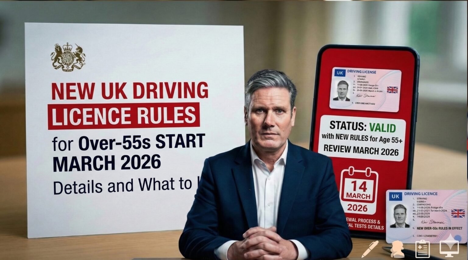 New UK Driving Licence Rules for Over‑55s Start March 2026 – What to ...